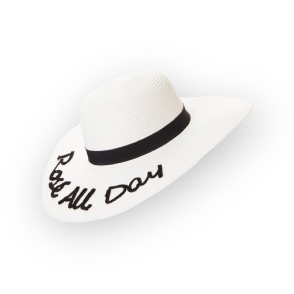 SOTM | Accessories | New Rose All Day Jet Setter Wide Brim Sun Hat ...